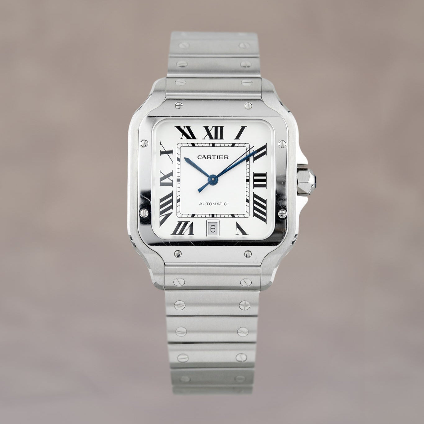 Cartier Santos De Cartier Large White Dial WSSA0018 2019 – Gentry ...