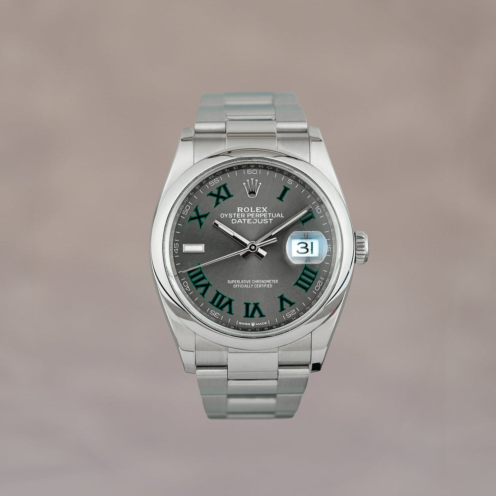 Rolex Datejust 36 Wimbledon 126300 2025 (Brand New) – Gentry Timepieces